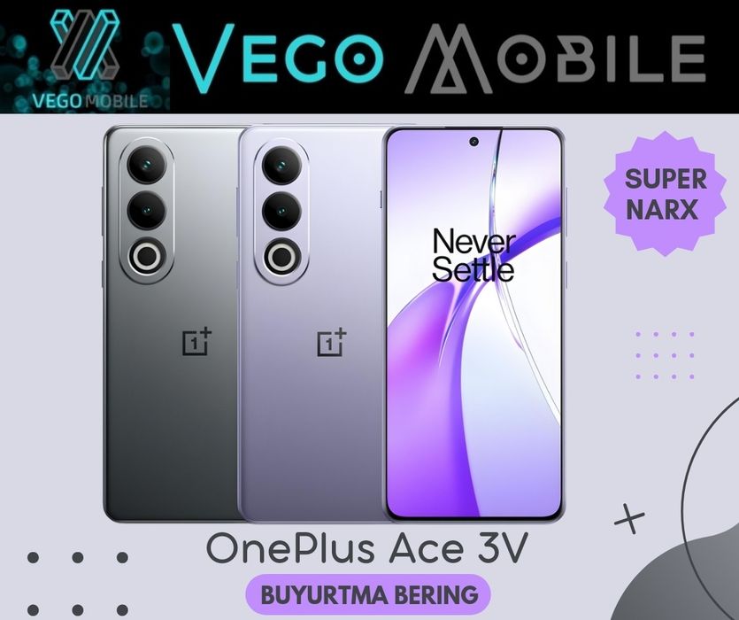 Суперцена! OnePlus Ace 3V на заказ(buyurtmaga), VegoMobile: 319 у.е. - Мобильные телефоны ...