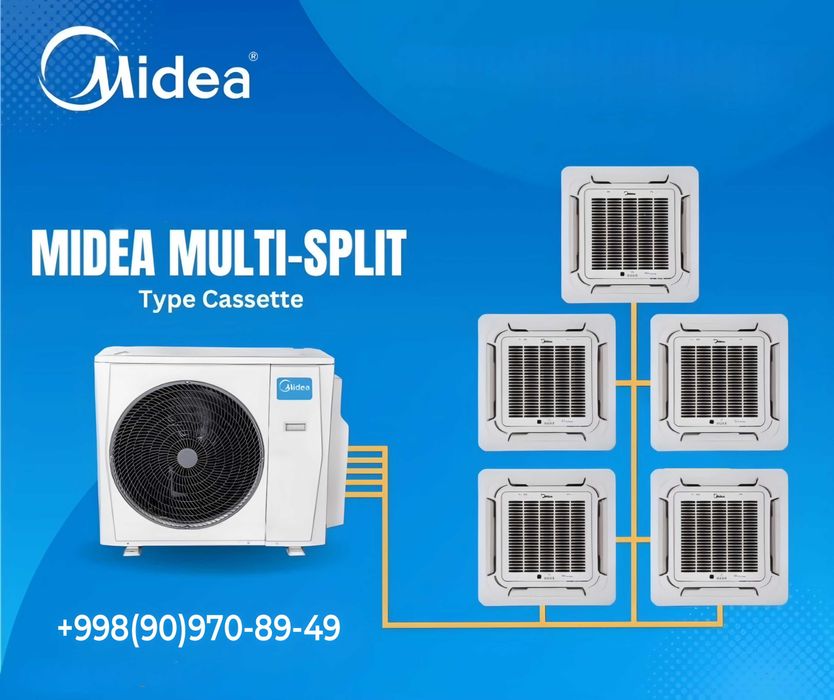 Мульти сплит система от Midea инверторный! multi split kondisioner: 670 у.е. - Климатическое ...