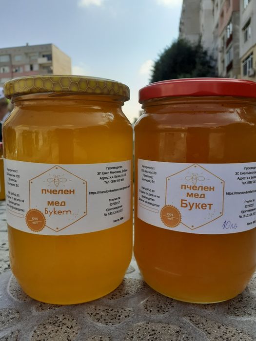 Пчелен мед реколта 2022г и 2023г гр. Добрич Балик • OLX.bg