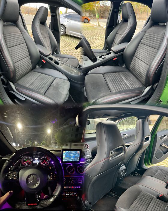 Mercedes-Benz A200/A class pachet AMG,83.000KM,An 2017,Volan carbon ...