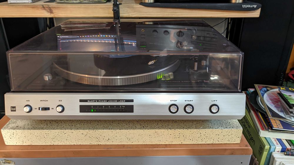 Pickup Dual CS-731Q sau Mixer Technics SH-DX1200 Cititi descrierea ...