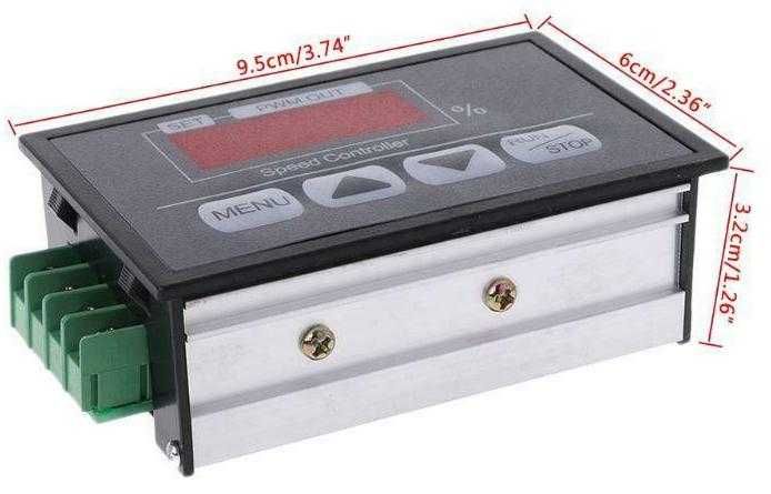 PWM 30A Variator turatie, pentru motor DC 6-12-24-48V. Nou ambalat ...