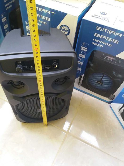 Boxa portabila cu acumulator reincarcabil Boxa camping cu microfon ...