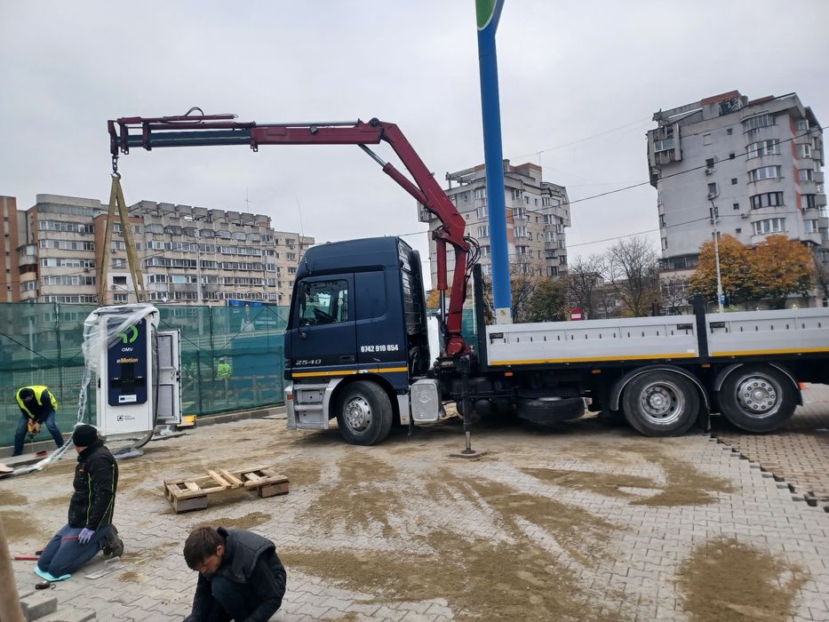 Transport - camion cu macara Iasi • OLX.ro