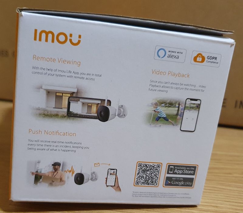 IP Камера IMOU Bullet 2C 4MP 2K+ гр. Бургас Възраждане • OLX.bg