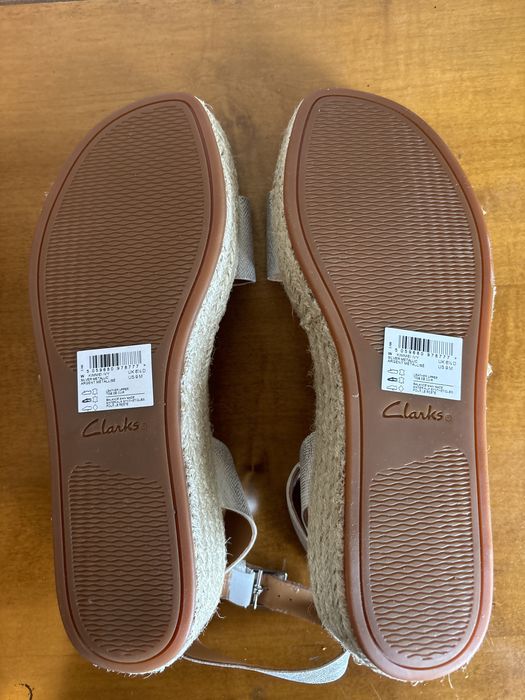 Sandale piele Dama * Clarks Kimmei Ivy* Marmea 40/ Noi in cutie Onesti ...