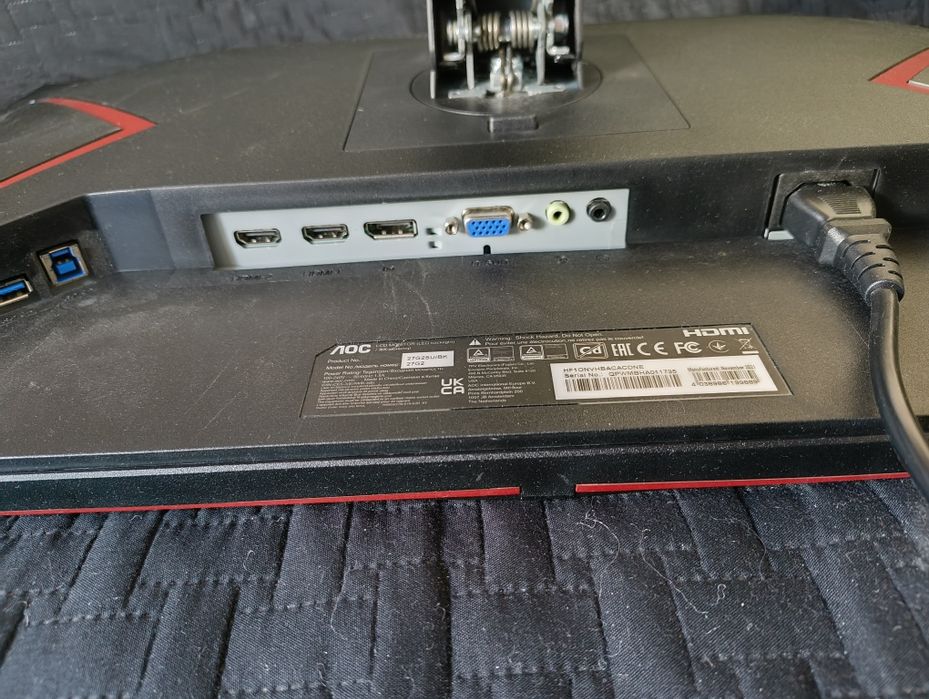 Monitor gaming LED VA AOC 27', Full HD, DisplayPort, 165Hz Craiova • OLX.ro