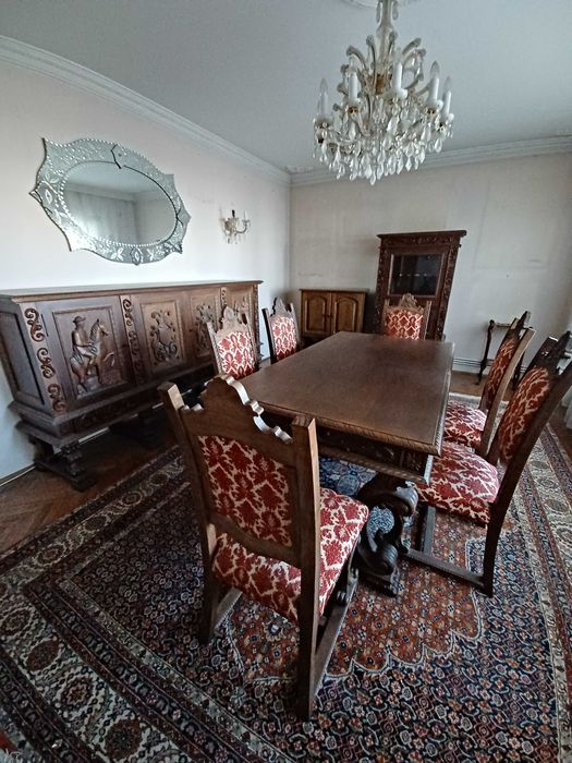 VIND MOBILA STIL SCULPTATA din lemn masiv-stejar Iasi • OLX.ro