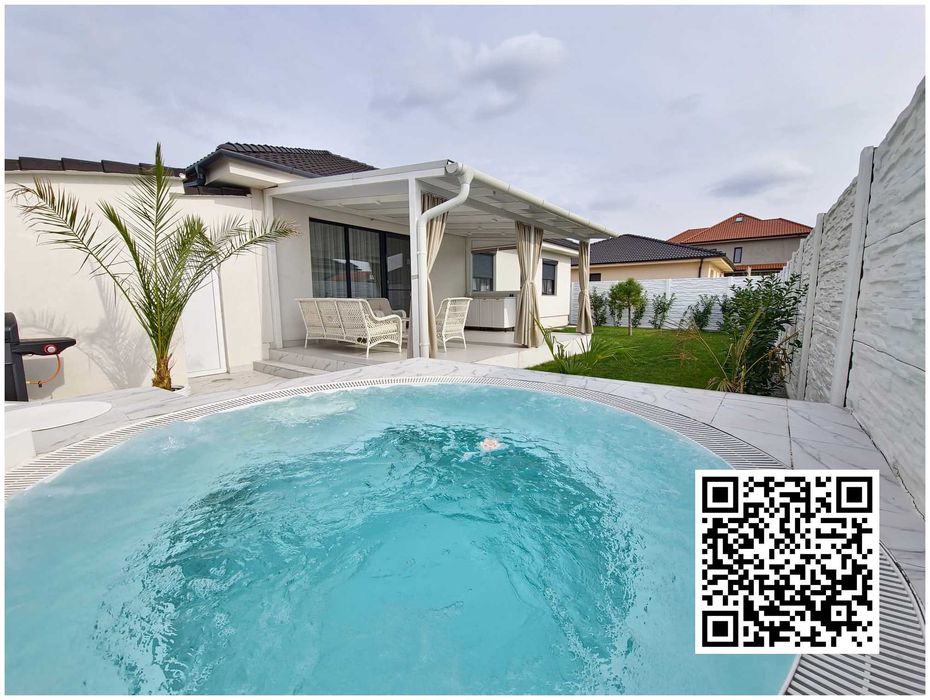 Casa modernă Oncea - langa parc - mobilat - gradina - jacuzzi - garaj ...