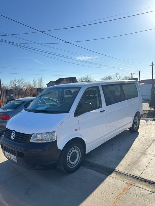 VW Transporter T5, extra lung, 8+1 locuri Filipestii de Targ • OLX.ro