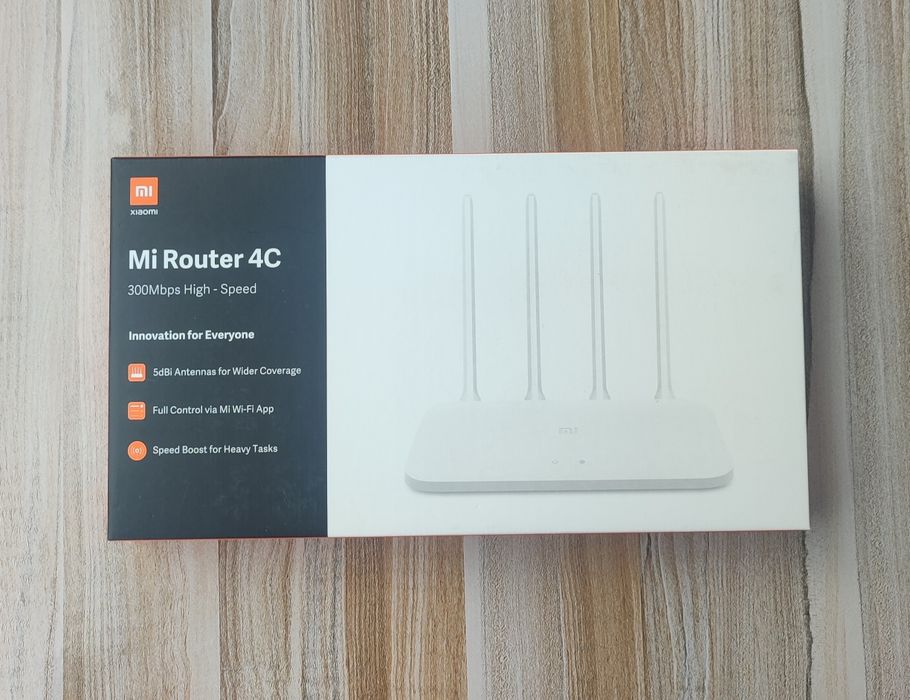 Нов Xiaomi Mi Router 4C / 300 Mbps High - Speed / 5 dBi гр. Габрово Младост • OLX.bg