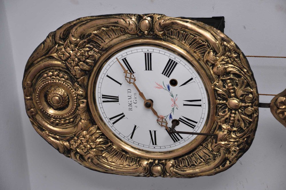 Ceas de perete cu pendul si 2 greutati Comtoise 2 Brasov • OLX.ro