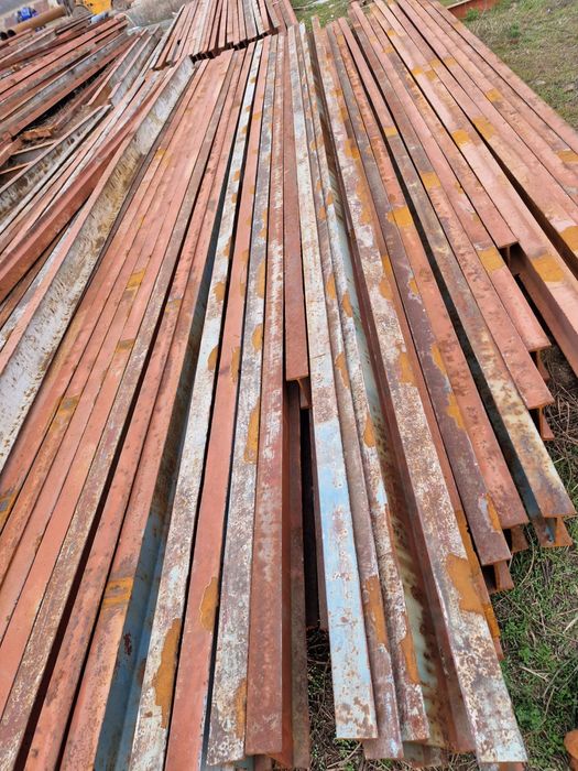 Hale metalice recuperate , din profil inp 140 recuperat pe stoc ...