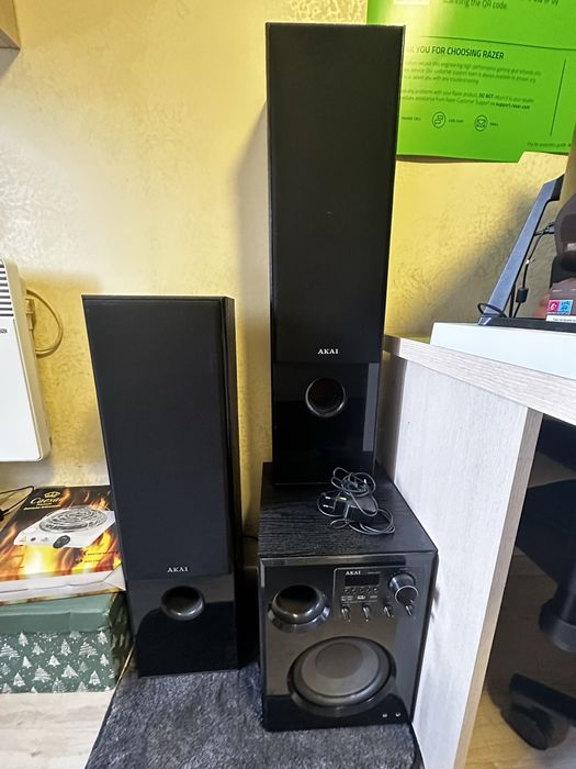 Озвучителна Система/Тонколони AKAI гр. Бургас Възраждане • OLX.bg