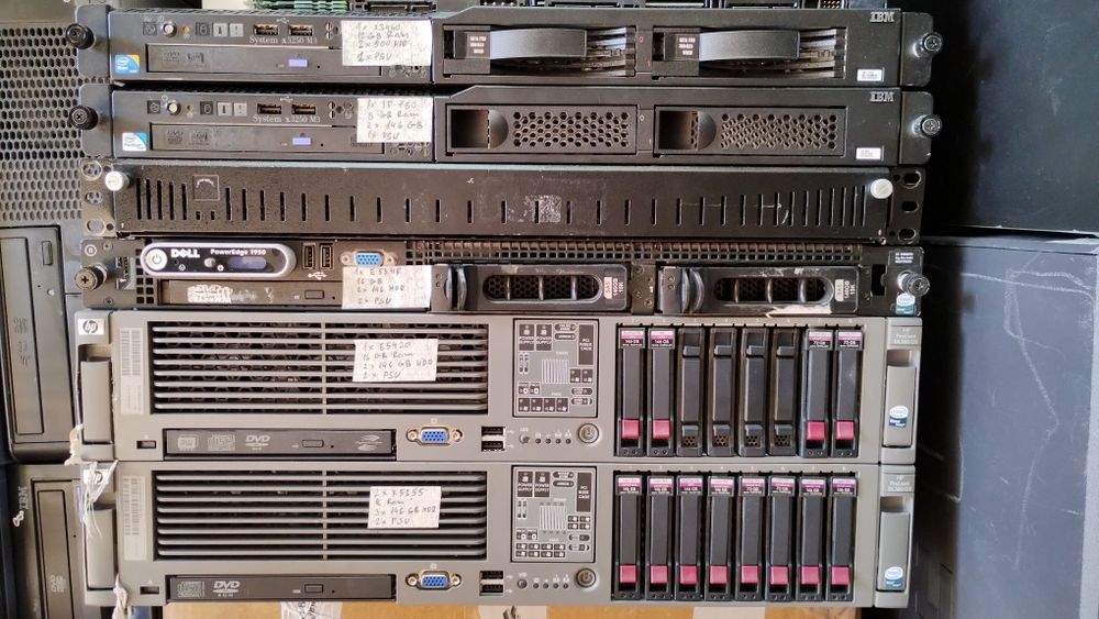 Сървъри HP, Dell, IBM гр. Варна Западна промишлена зона • OLX.bg