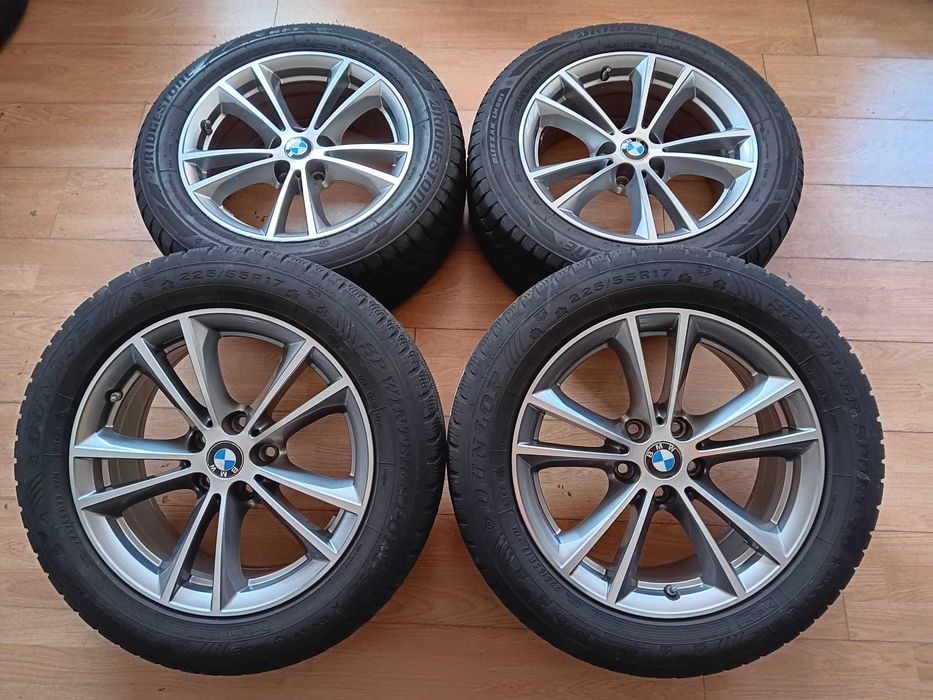Jante 17 BMW seria 5 G30 G31 G38 cu senzori/anvelope MS 225/55R17 Arad ...
