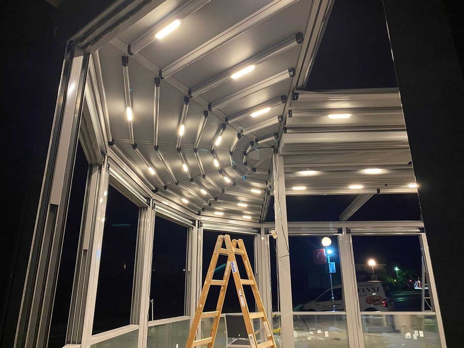 PERGOLA- bioclimatic, retractibil, STICLA- tip ghilotina, tip glisanta ...