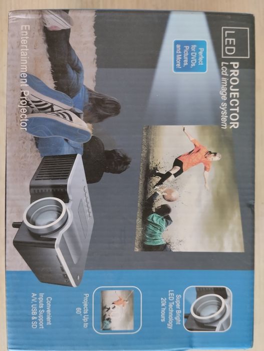 Нов LCD ,мини проектор гр. Пловдив Старият град • OLX.bg