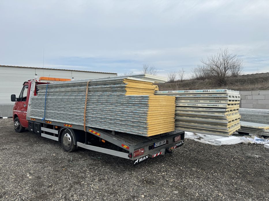 Panouri , panou sandwich 4 cm , 6 cm alb gri Constanta • OLX.ro