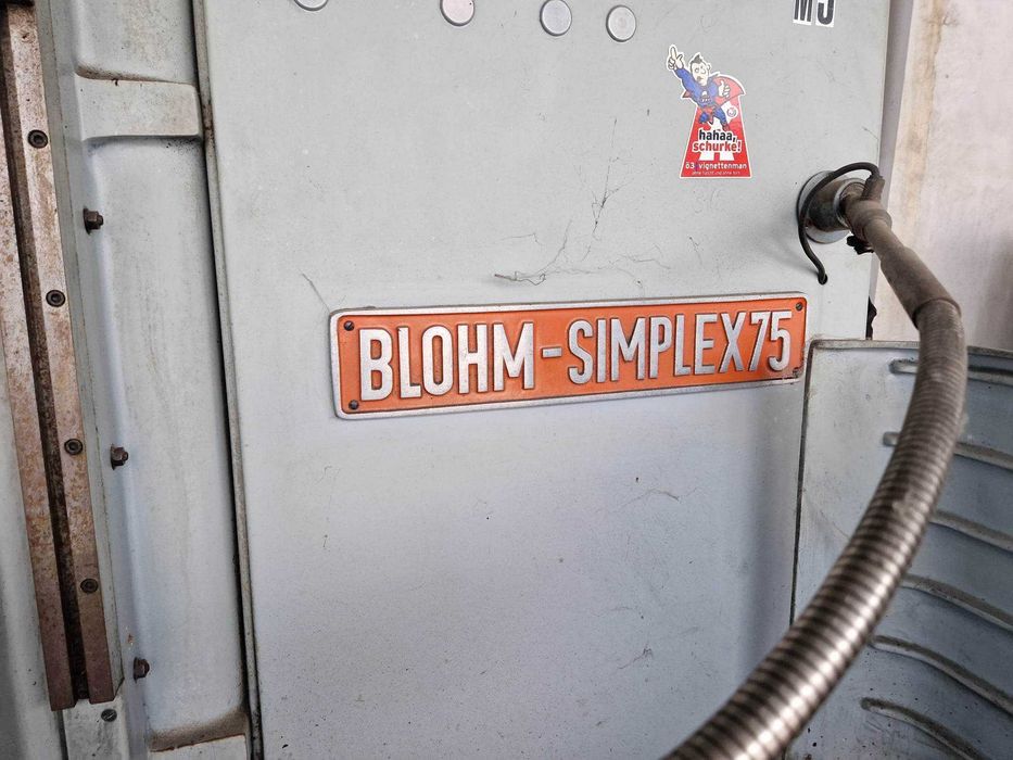 Немски плосък шлайф Blohm Simplex 75 гр. Монтана Широк център • OLX.bg