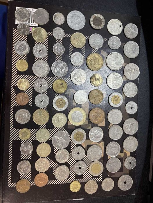 Colecție de monede străine și românești Cugir • OLX.ro