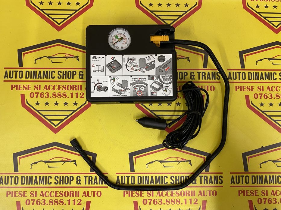 Compresor auto umflat roti original Hyundai Kia 12V 180W 15A OEM ...