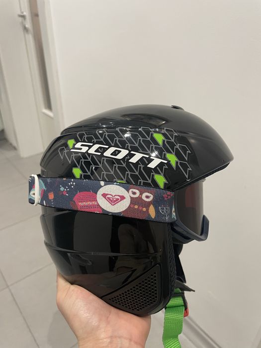 Детска каска scott с маска roxy гр. София ж.гр. Южен парк • OLX.bg