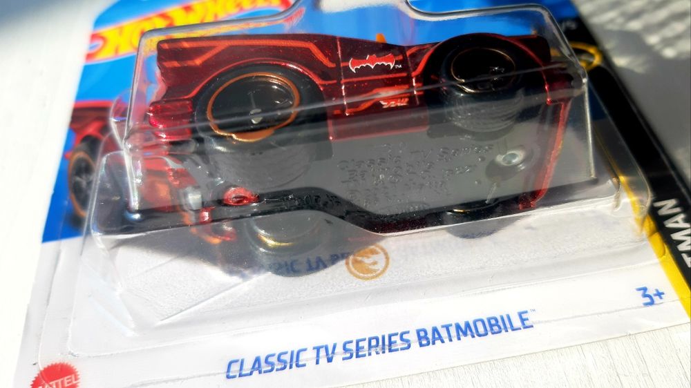 Hot Wheels Classic TV Series Batmobile Batman Super Treasure Hunt STH ...