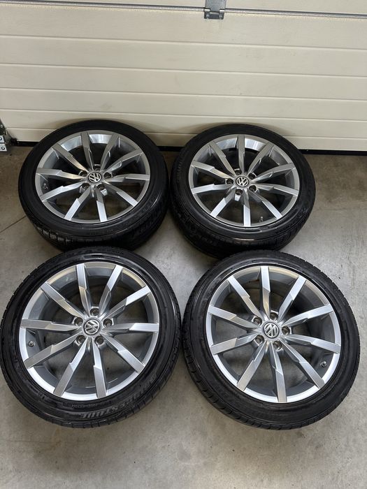 Jante 18 ORIGINALE VW Passat B8 R-Line Monterrey Vara 235/45/18 CC ar ...