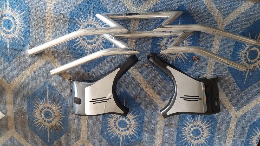 Кормило Z-bar 25.4mm. За чопър хром декорации за Intruder vs1400 с ...