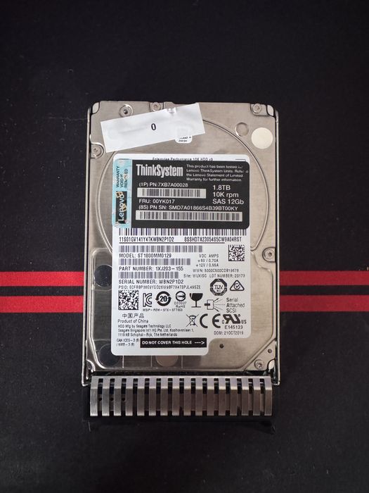HDD SAS Server Lenovo ThinkSystem 1.8TB SAS 12GB 10000RPM 2.5 ...
