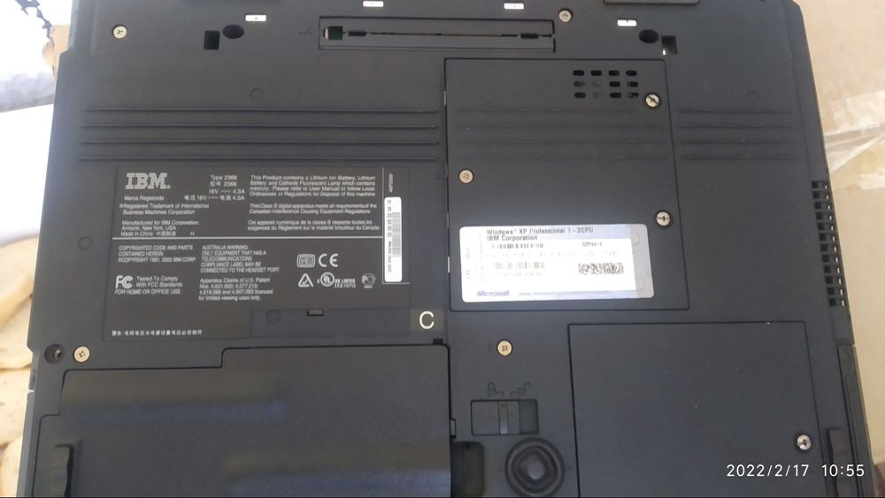 Продавам лаптоп IBM ThinkPad T30 гр. Пловдив Тракия • OLX.bg