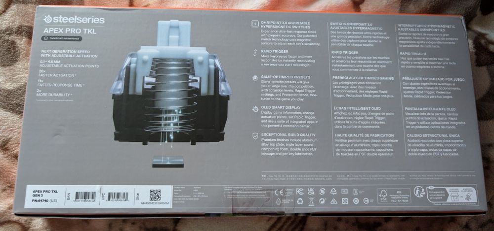 Tastatura SteelSeries Apex Pro TKL Cluj-Napoca • OLX.ro