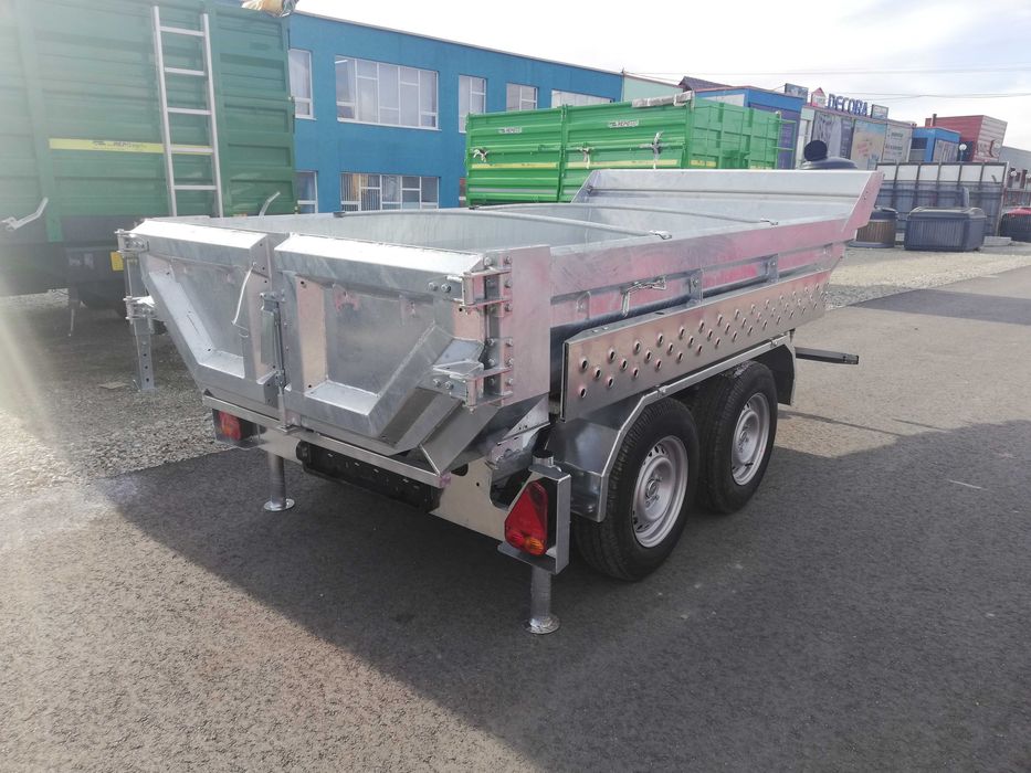 Dumper basculabil dublu ax 3500kg, NOUA carte RAR, asig si nr GRATUIT ...