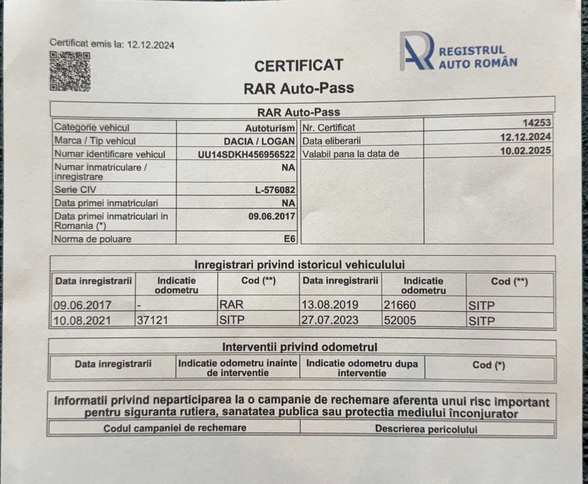 Dacia Logan NOU 2017 Diesel 60.783 Unic Proprietar Mioveni • OLX.ro
