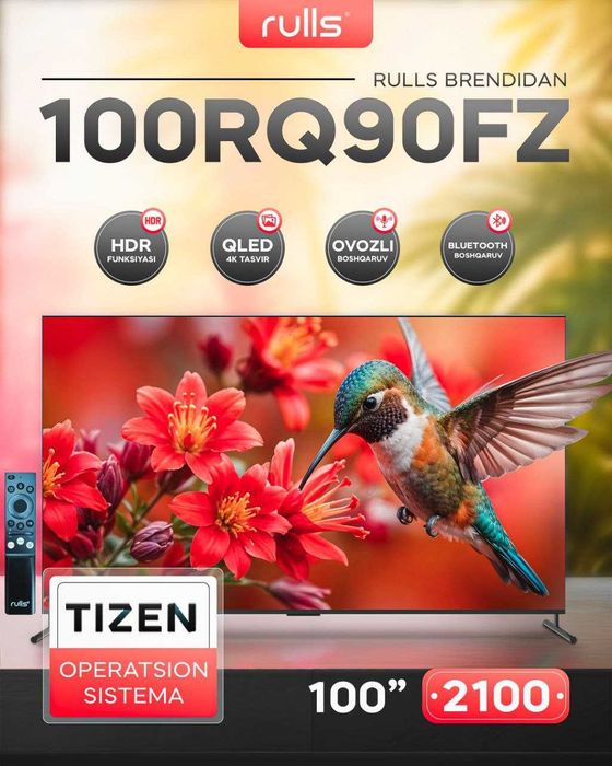 Телевизор Смарт 100" UHD 4K Оптом и в розницу: 2 050 у.е. - Телевизоры ...