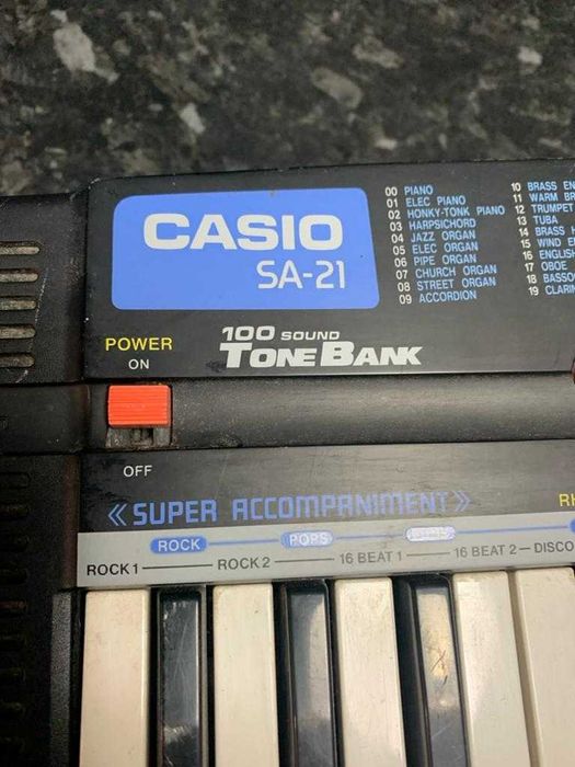 Vand orga Casio SA 21 100 tonuri Cluj-Napoca • OLX.ro