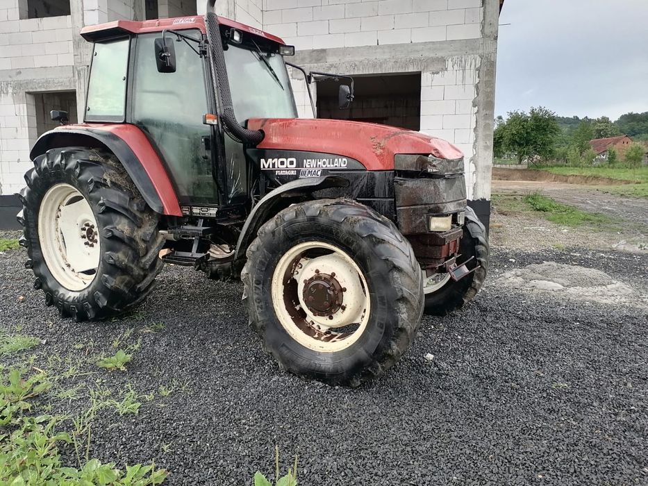Tractor New Holland (FiatAgri) M100 100 cp în 6 cilindri recent adus ...