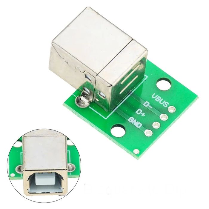 USB Mama Mufa Conector USB Tip B Conector Mufa USB B 5 Pini USB 2.0 ...