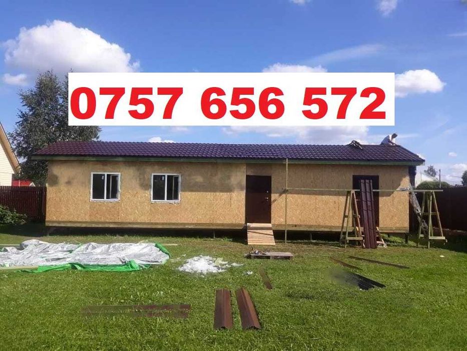 Casa modulara 87mp de locuit - Panouri SIP Floresti • OLX.ro