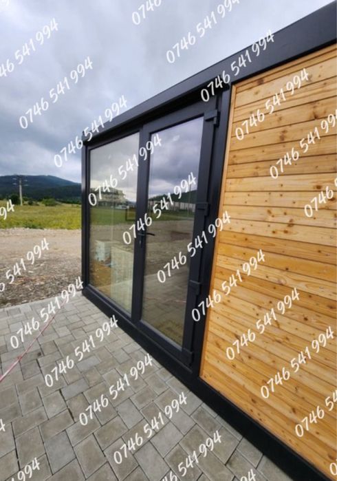 Container tip birou /container locuibil /container modular /tiny house ...