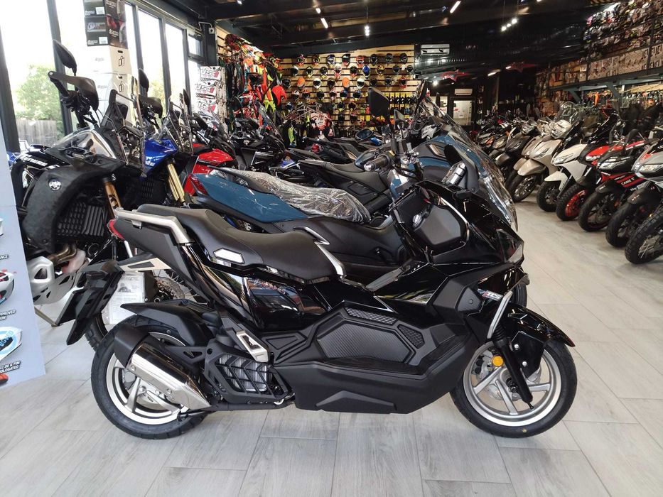 Scuter SYM ADX 125 nou-se conduce cu B-stoc EST BIKE Campina Brebu ...
