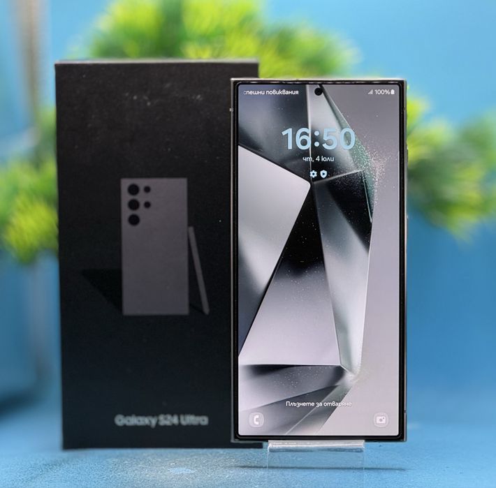 ГАРАНЦИОНЕН!!! Samsung Galaxy S24 Ultra, 12GB RAM, 512GB, 5G,Tit.Black гр. Стара Загора ...
