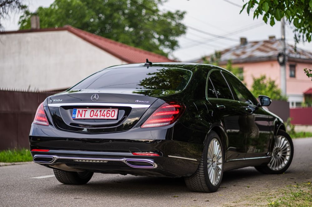 Mercedes S CLASS 4MATIC Impecabil tehnic si optic Roman • OLX.ro