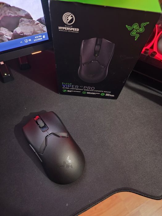 Mouse Razer Viper V2 Pro Wireless + HyperSpeed Dongle 8k hz Buzau • OLX.ro