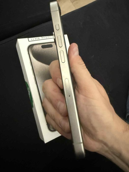 IPhone 15 Pro 128Gb garantie emag 1 an! Natural titanium Floresti • OLX.ro