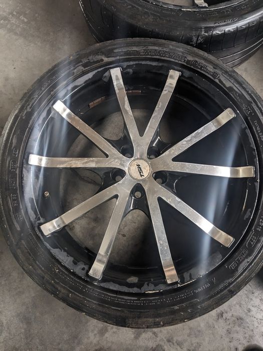 Jante VW golf. TSW ROCKET 18". 5×100 Floresti • OLX.ro