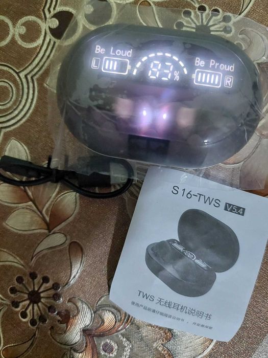 Casti wirless S 16 -TWS V 5.4 Unisex Pascani • OLX.ro