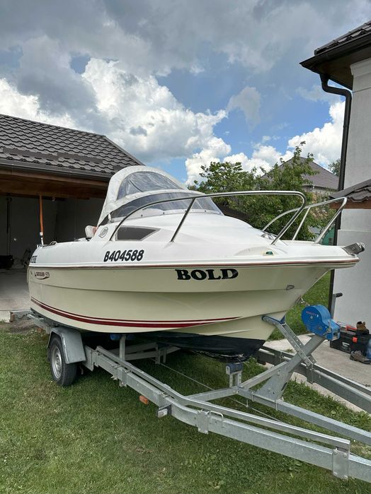 Vand barca Quicksilver 470 + motor 50 CP + peridoc Cluj-Napoca • OLX.ro