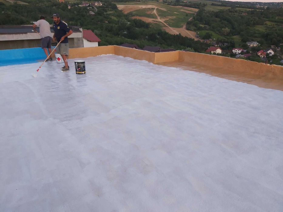 Poliuree hidroizolatii terasa , acoperis , fundatii si piscine ...